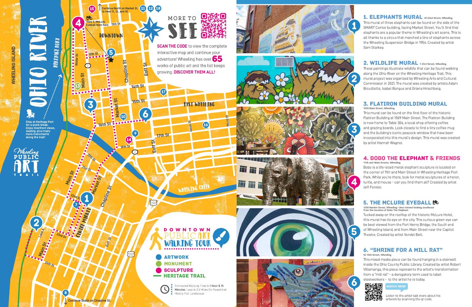 Self-guided Tours and Brochures - Wheeling Heritage