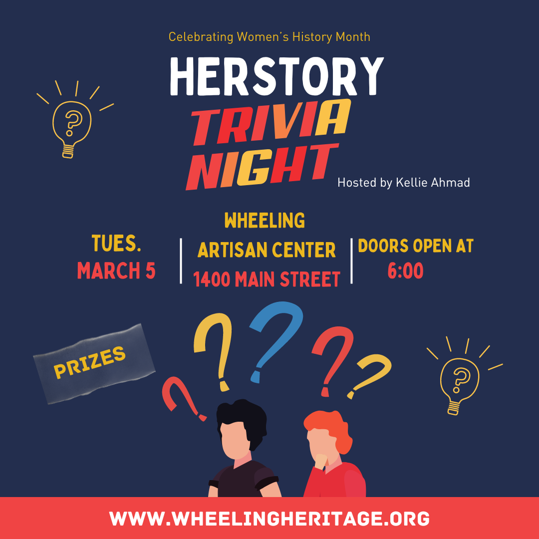 Herstory Trivia Night » March 5, 2024 / Wheeling Heritage